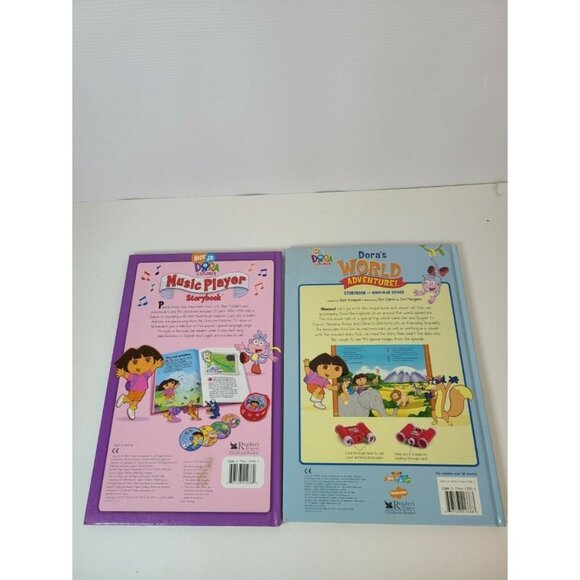 Vintage | Other | Nick Jr Dora The Explorer Hardcover Storybook Two ...